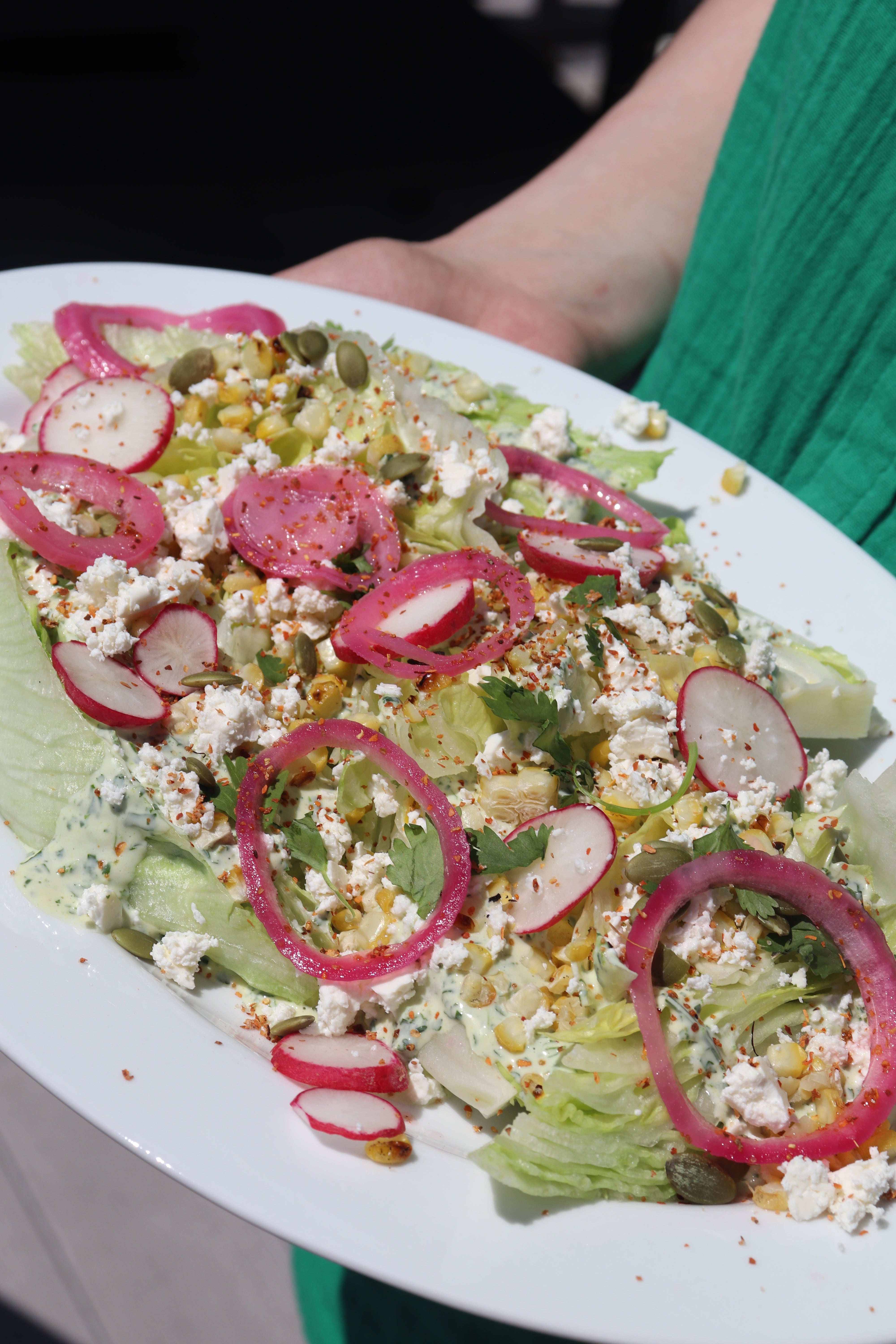 Mexican Street Corn Wedge Salad – Smak Dab Mustard